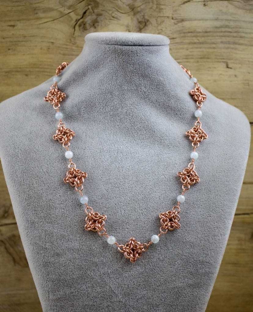 Aura 4 Units Weave Chain Maille Tutorial - Relax n Craft
